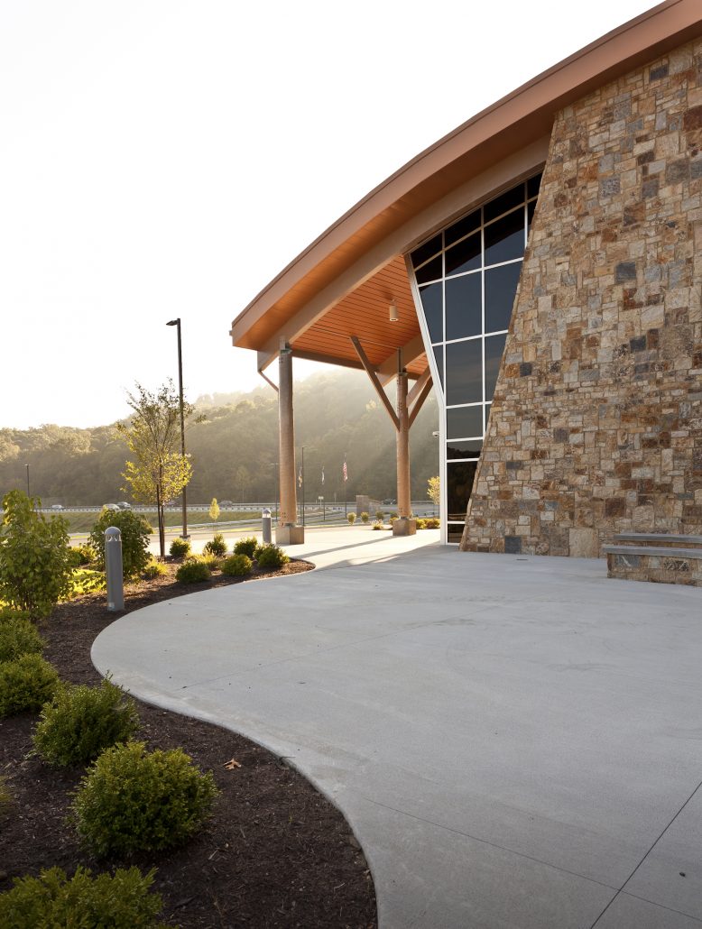 JW & Hazel Ruby West Virginia Welcome Center | The Thrasher Group